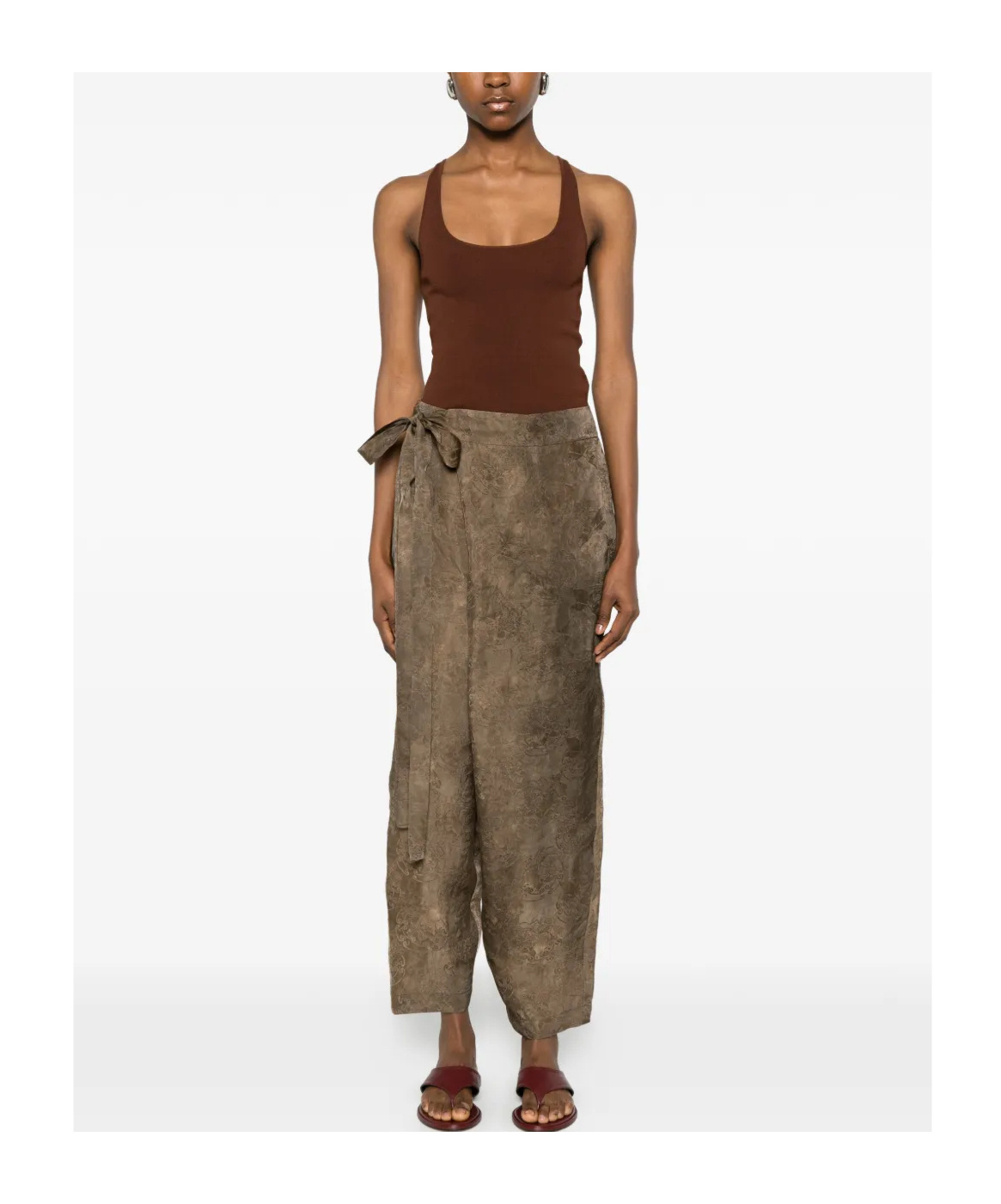 UMA WANG Uma Wang Wrap Design Casual Pants